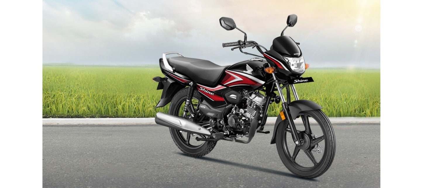 Honda Shine 100 Colours 2025 | All Colour Options & Images