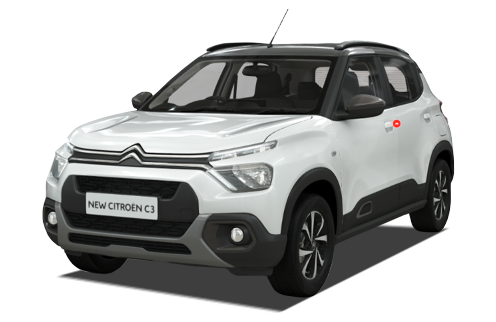 Citroen C3 Colours in India – Interior & Exterior Shades
