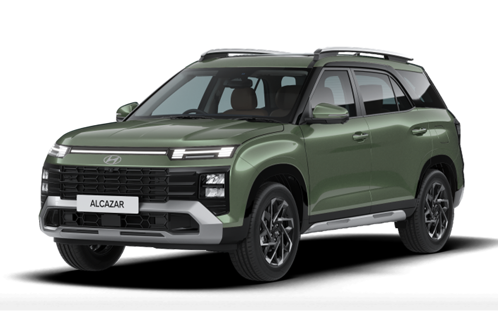 Hyundai Alcazar Colours in India – Interior & Exterior Shades