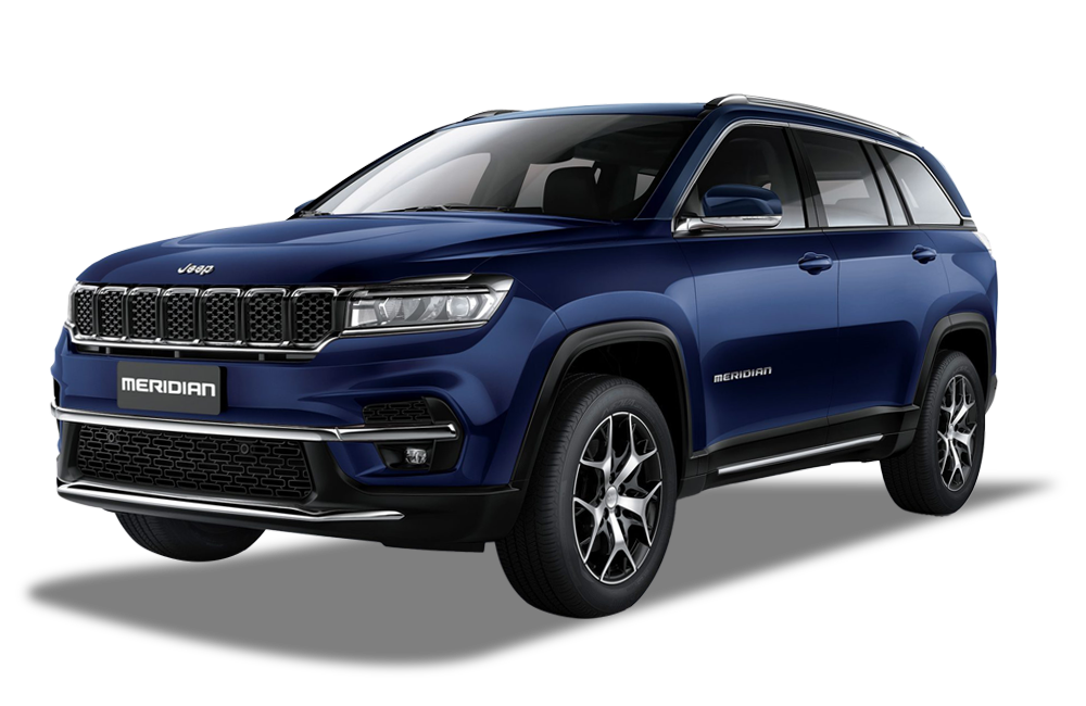 Jeep Meridian Colours in India – Interior & Exterior Shades